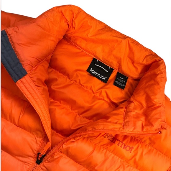 Marmot | Jackets & Coats | Marmot Orange Puffer Jacket Outdoor Inspired Gorpcore Size Medium ...